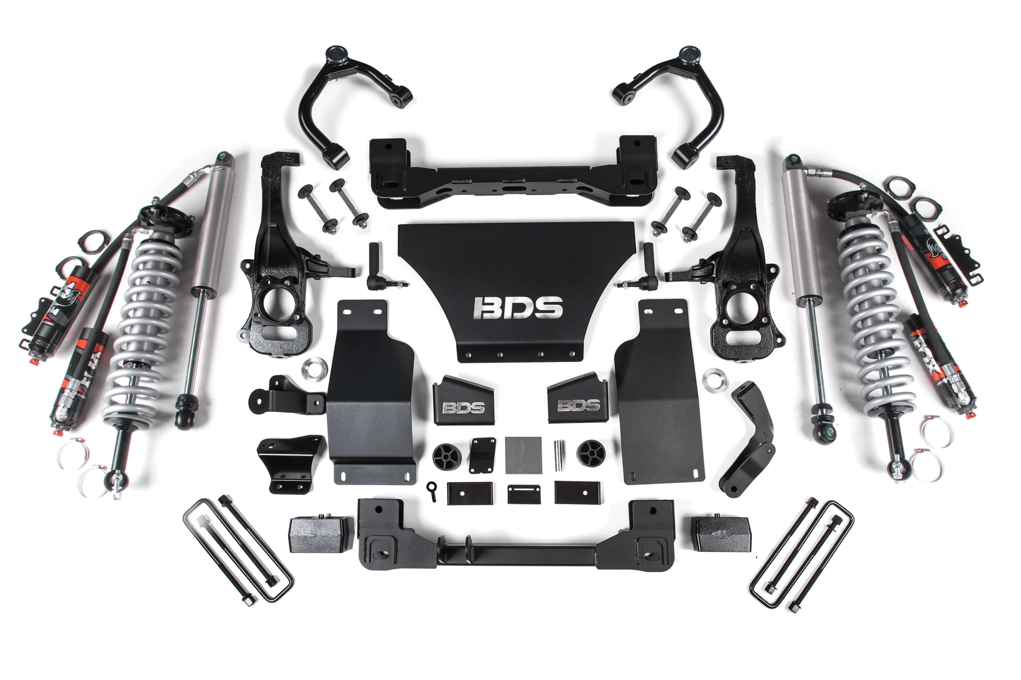 BDS 4 Inch Lift Kit | FOX 2.5 Performance Elite Coil-Over | Chevy Silv ...